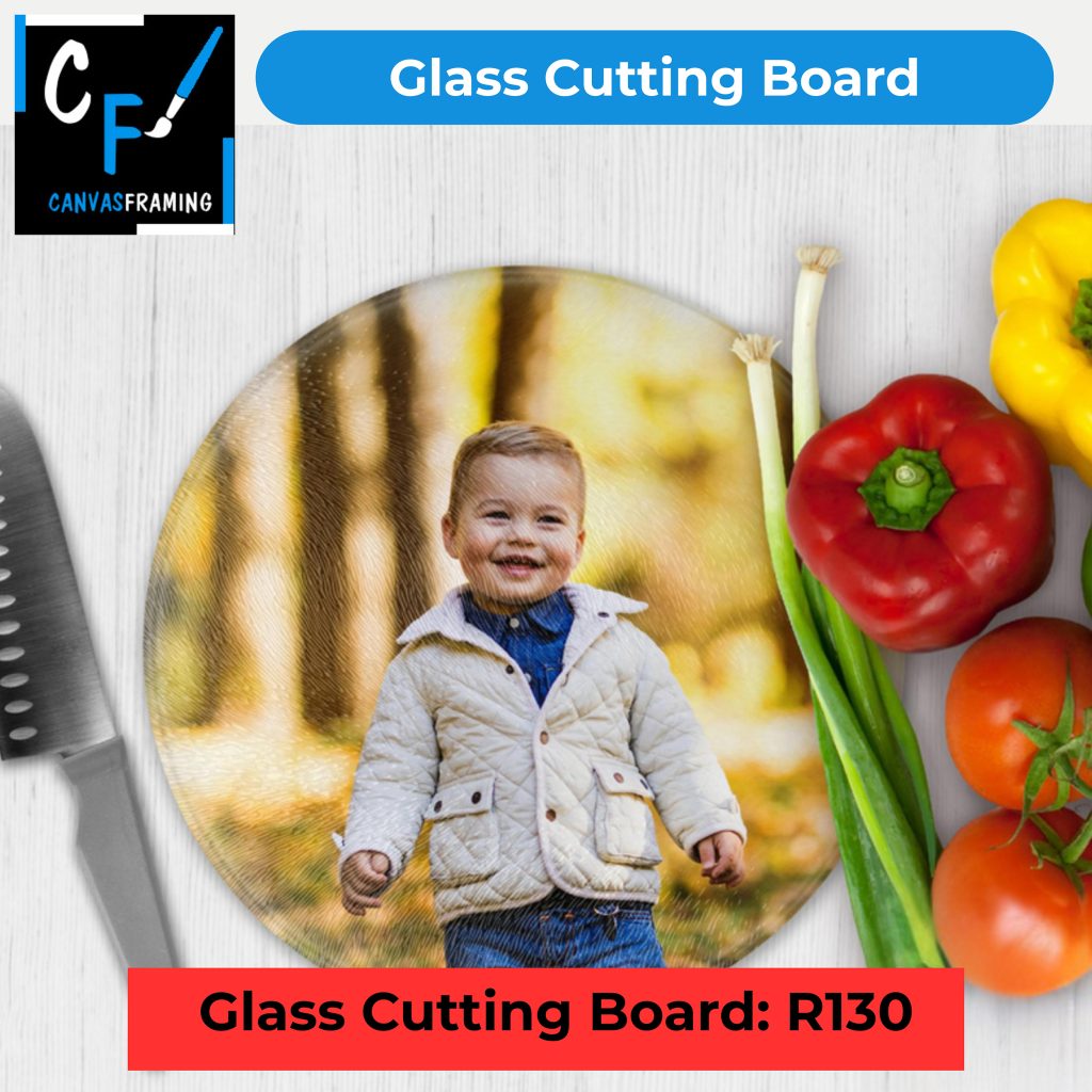 Glass Cutting Board - Canvas Printing and Framing