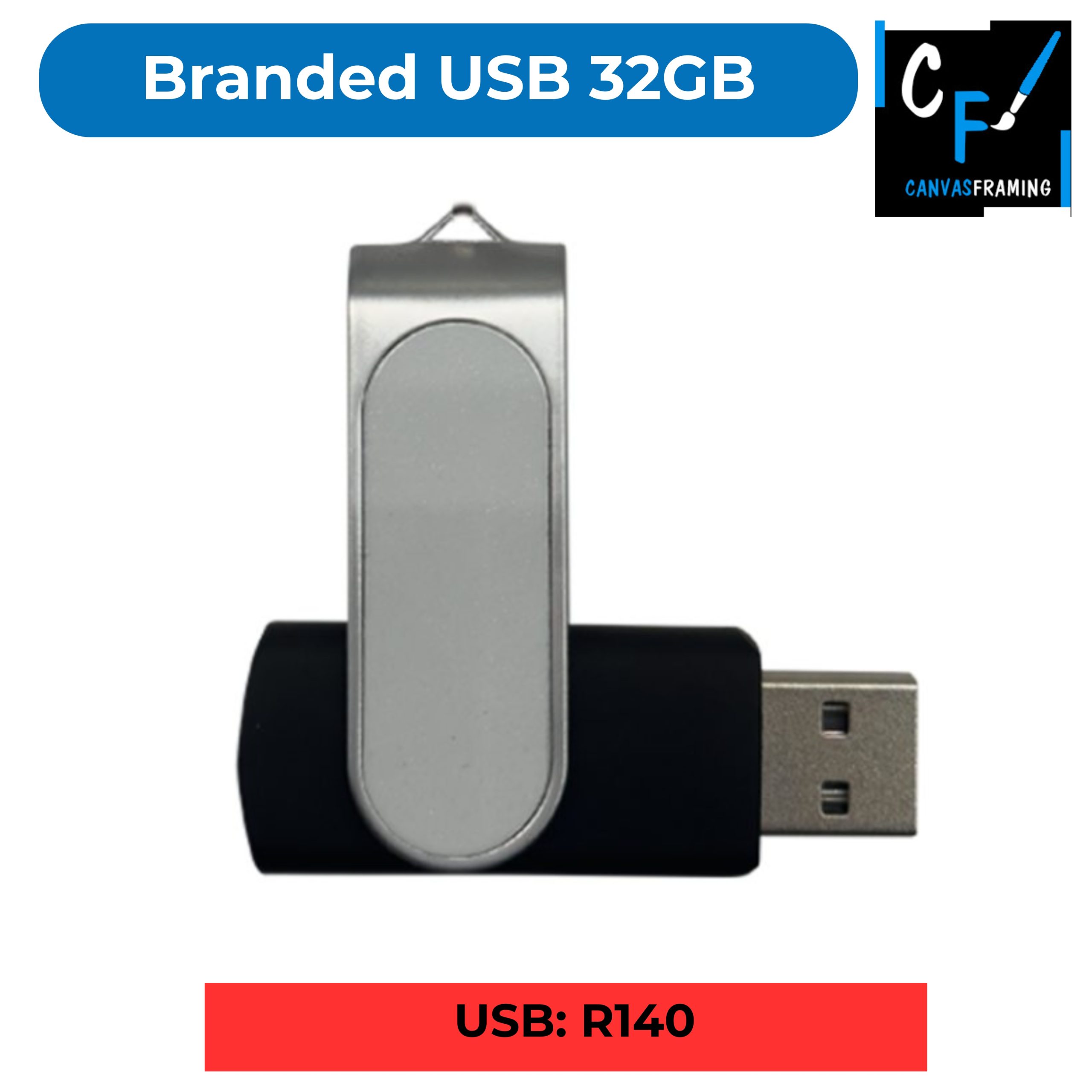 Branded USB Stick 32GB - Canvas Printing and Framing